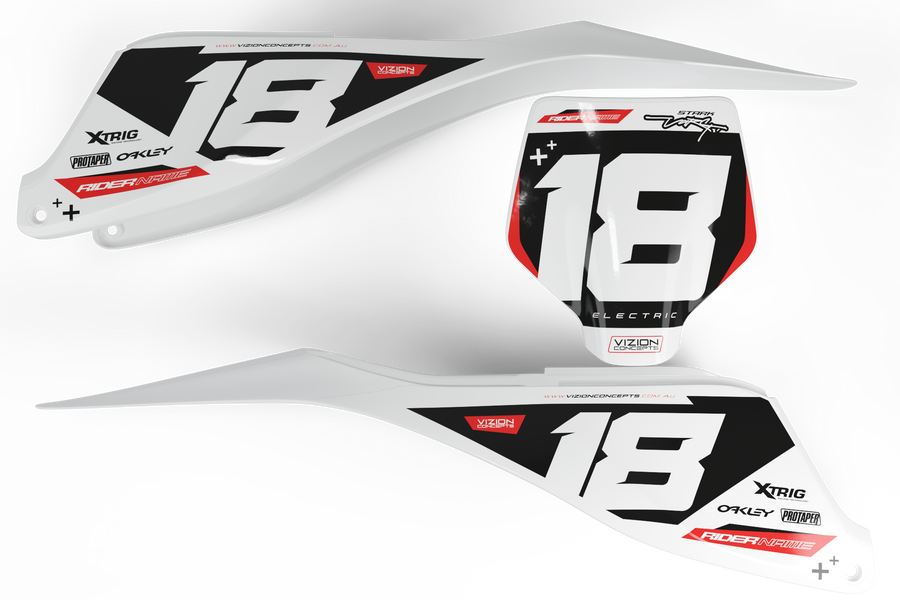 Stark Varg 'Reign' Number Plates – Vizion Concepts