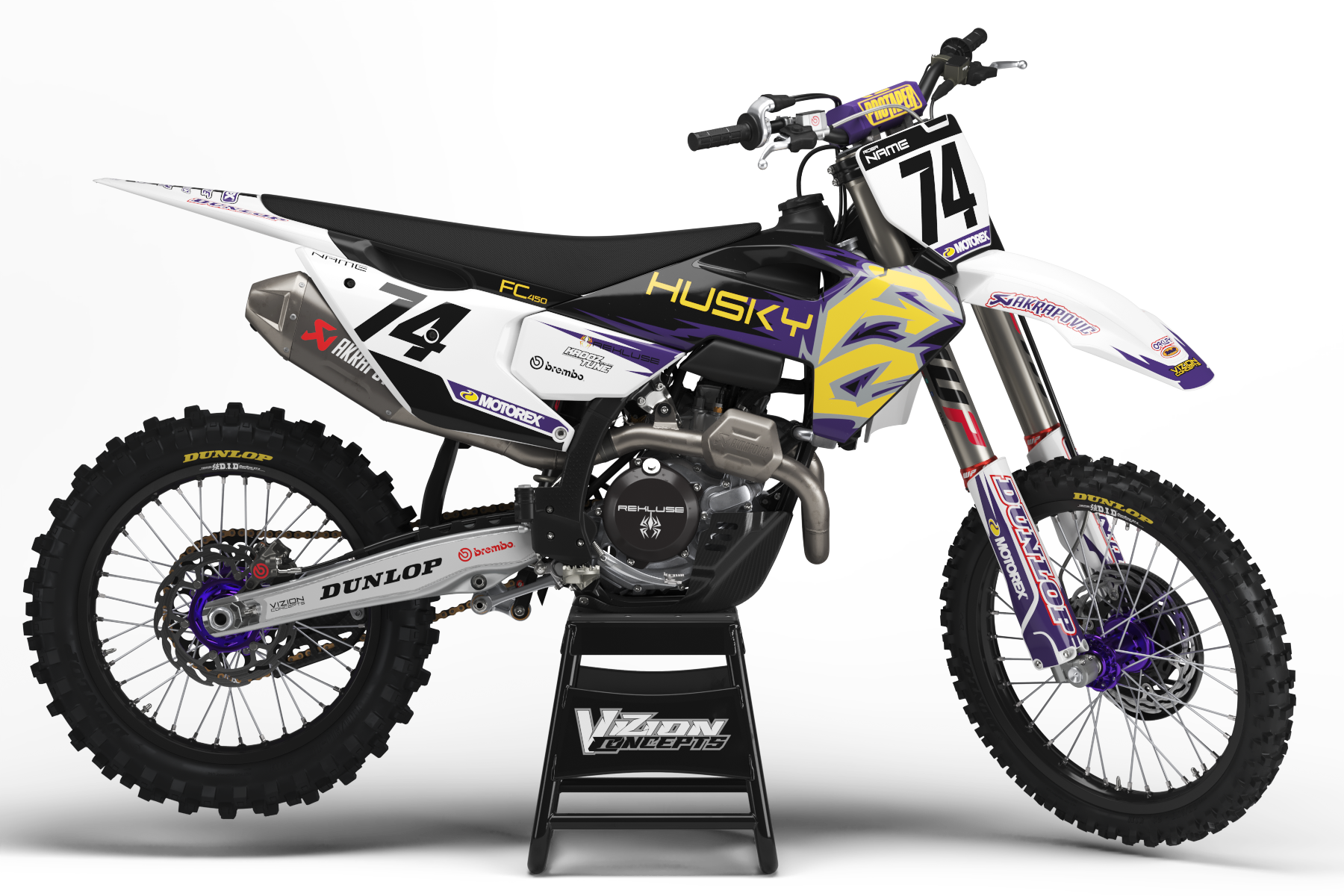 HUSQVARNA - FC Edition Black – Vizion Concepts