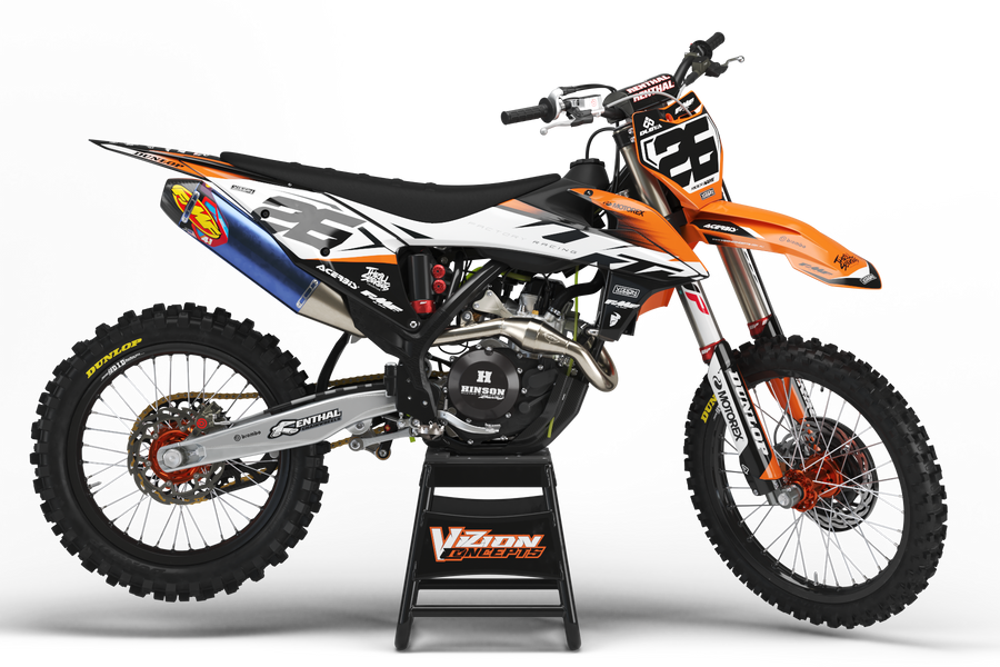 KTM Graphics - Retro KTM Graphics Kits Australia – Vizion Concepts