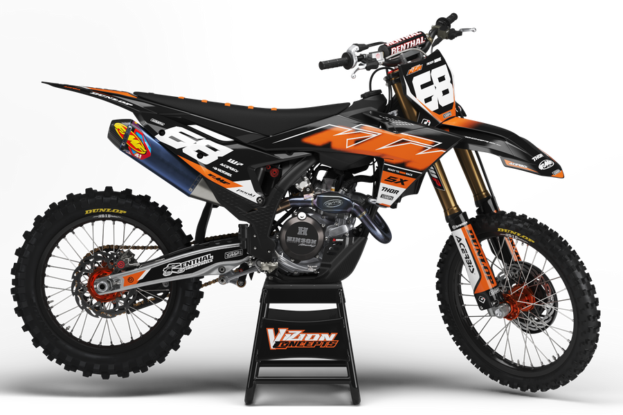 KTM Graphics - Retro KTM Graphics Kits Australia – Vizion Concepts