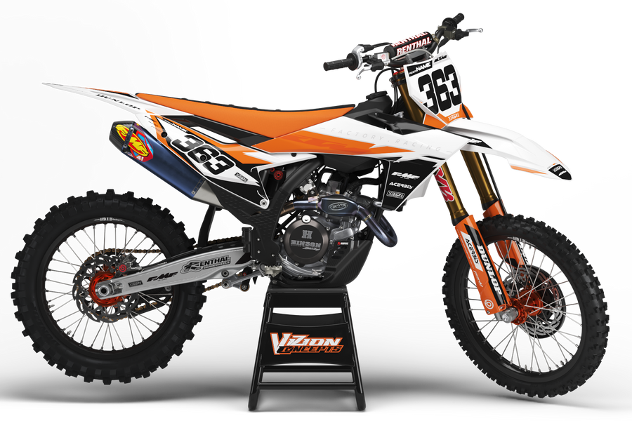KTM Graphics - Retro KTM Graphics Kits Australia – Vizion Concepts
