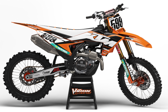 KTM Graphics - Retro KTM Graphics Kits Australia – Vizion Concepts
