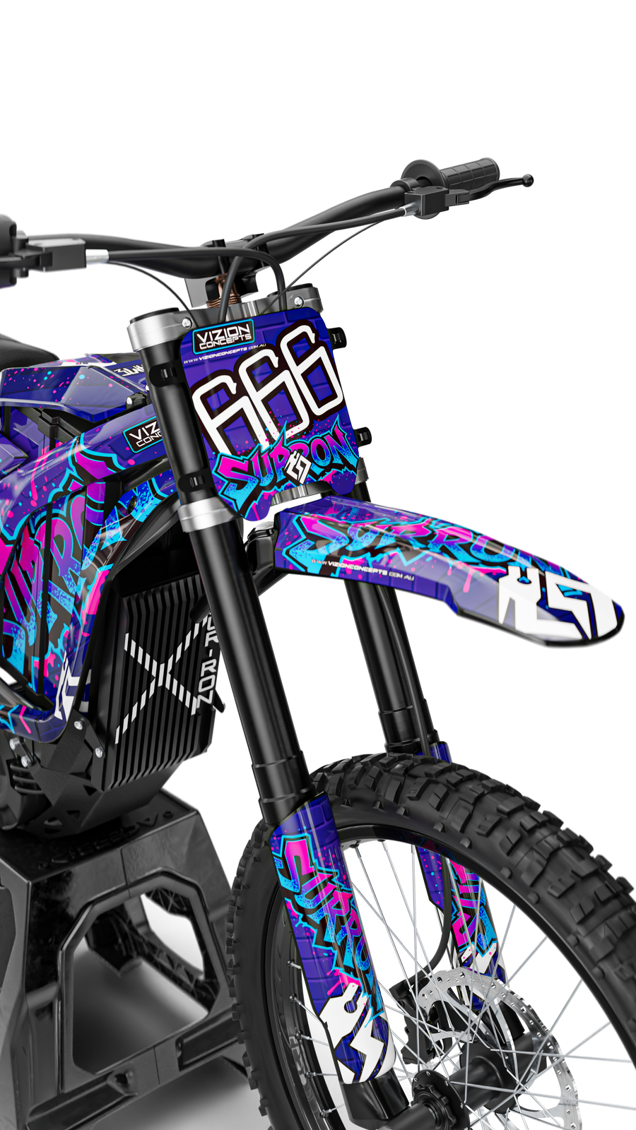 Full Custom Surron Graphics Kit â€“ Light Bee, Ultra Bee & Storm Bee ...